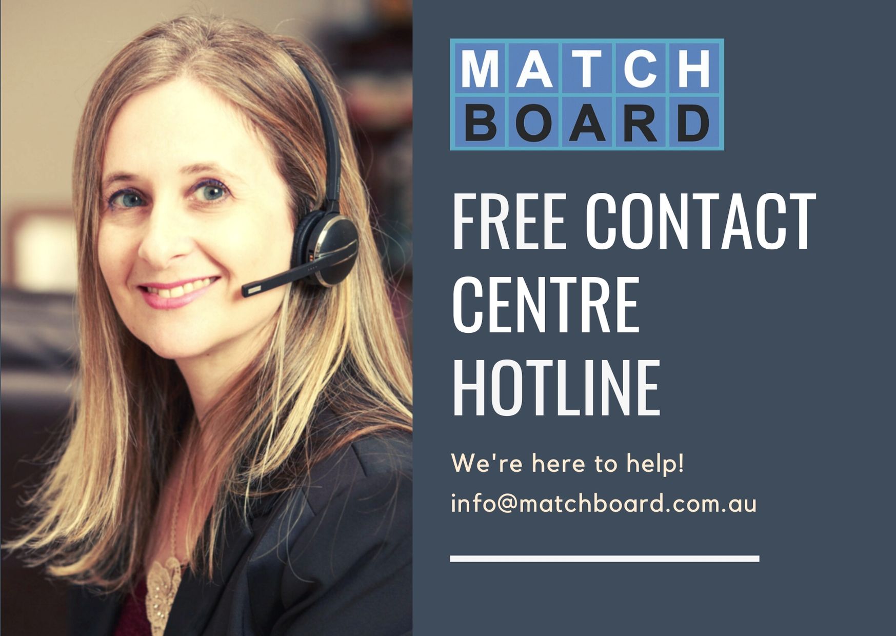 Free Contact Centre Hotline Matchboard Free Contact Centre Hotline Matchboard
